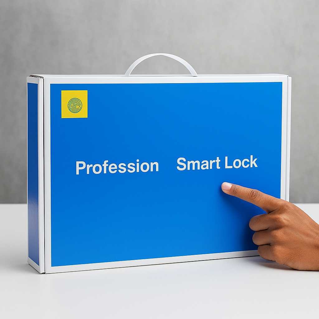 Smart Lock Kenya 5-in-1 Biometric Door Lock for Modern Homes